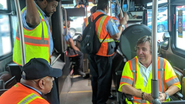 santamonica.gov - Big Blue Bus Pilots New Automatic Wheelchair ...