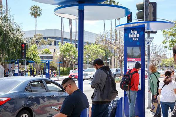 santamonica.gov - New Big Blue Bus Stop Amenities to Brighten Your ...